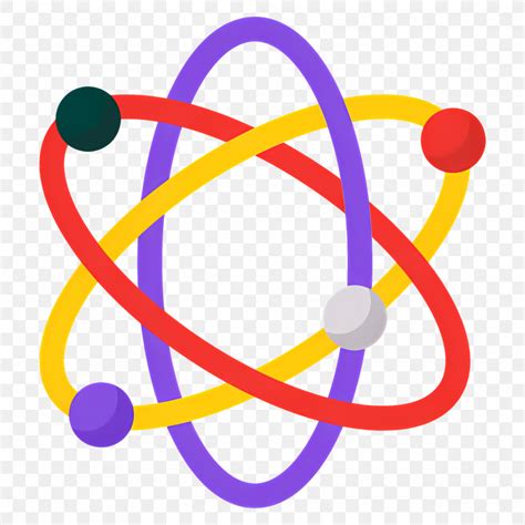 Data Science Colorful Atom Illustration Png 2048x2048px Data