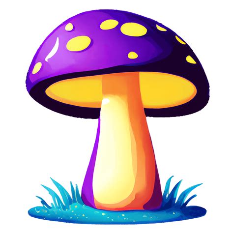 Mushroom Character Graphic · Creative Fabrica
