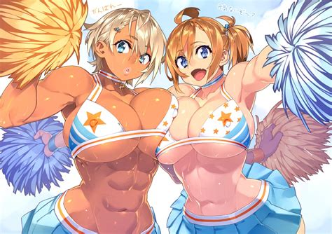 Wallpaper Illustration Anime Girls Big Boobs Cartoon Mangaka
