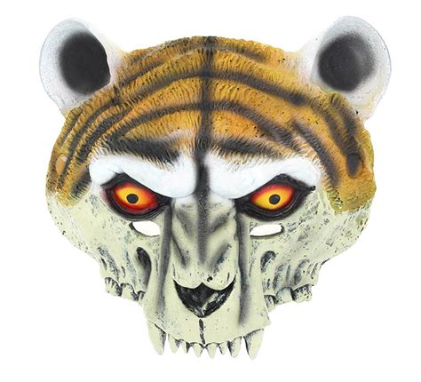 Máscara De Tigre Esqueleto
