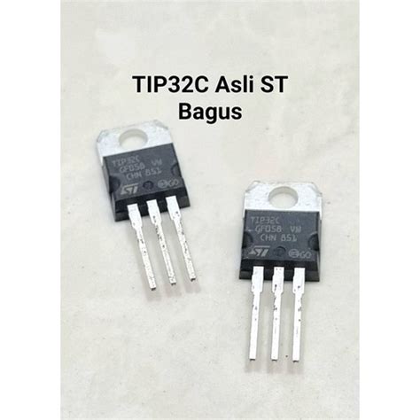 Jual Transistor TIP TIP ASLI ORGINAL ST Transistor TIP C TIP C