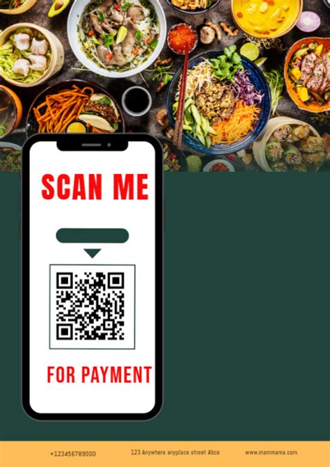 Scan Me Template Postermywall
