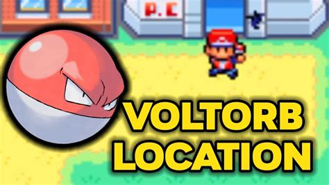 How To Catch Voltorb In Pokemon Firered Or Leafgreen Youtube