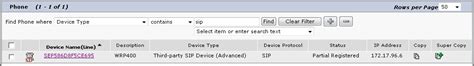How To Register Third Party Sip Phones With Communications Manager Cisco Community