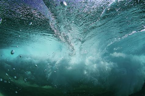 Underwater Bubbles Rising To Ocean Photograph By Panoramic Images Pixels