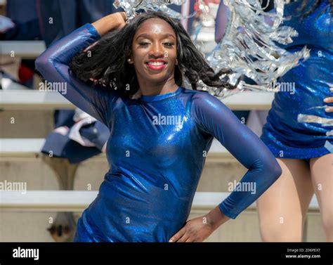College Park Md August 31 Howard Cheerleader During A Football Game Between The University