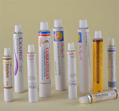 Customized 5ml 7ml Toothpaste Ointment Cosmetics Metal Packaging