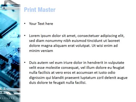 Chip Board PowerPoint Templates Chip Board PowerPoint Backgrounds Templates For PowerPoint