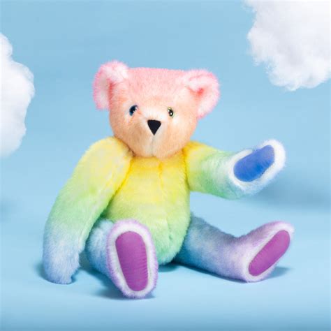 15 In Special Edition Rainbow Bear Vermont Teddy Bear