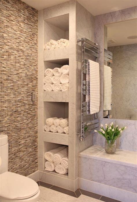 30 Stunning Bathroom Storage Shelves Organization Ideas Bathroom