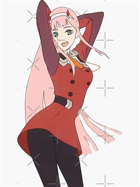 Zero Two Dance Sticker For Sale By Ashburylee Redbubble