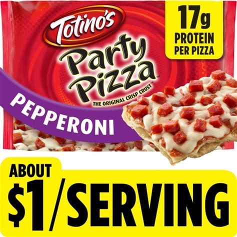 Party Pizza Totinos In Frozen Pizza