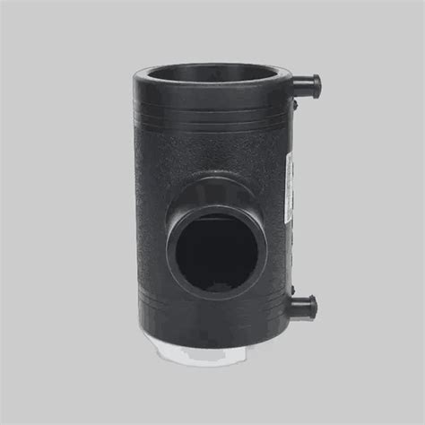 Black Electrofusion Fitting High Density Polyethylene Black