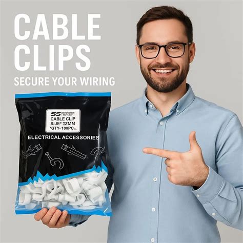 Ssmc 8mm Cable Clip At ₹ 10pack Cable Clip In Ghaziabad Id 2857475113712