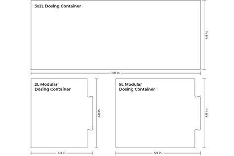 Dosing Containers Simplicity Aquatics
