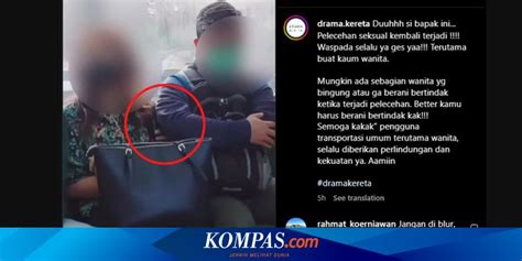Viral Video Penumpang Pria Melecehkan Wanita Di Krl Ini Tanggapan Kci