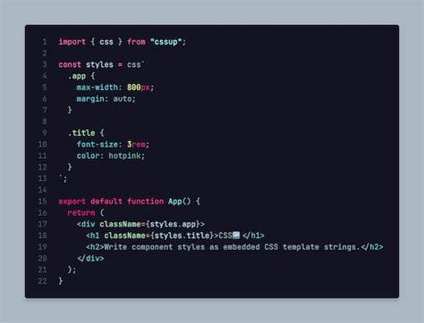Vscode Embedded Css Template Strings Visual Studio Marketplace