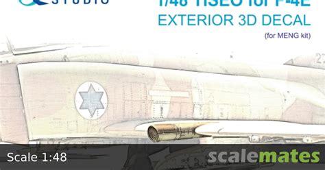 Tiseo For F 4e Exterior 3d Decal With 3d Printed Parts Quinta Studio