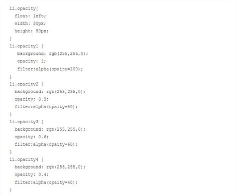 Css3 透明色 Rgba使用介绍 Css3 Css 网页制作 脚本之家