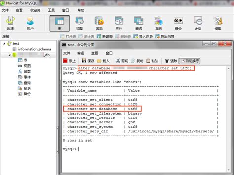 通过Navicat for MySQL修改MySQL数据库字符集编码 云虚拟主机 CWH 阿里云帮助中心