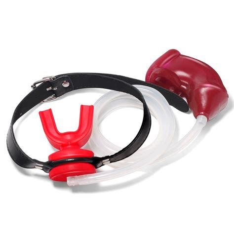 Piss Urinal With Cock Cage For Control Play