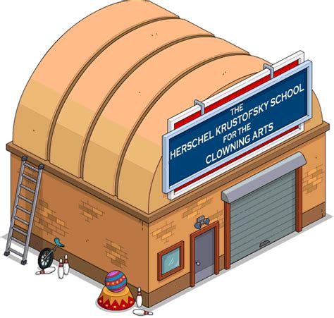 School For The Clowning Arts The Simpsons Tapped Out Wiki Fandom