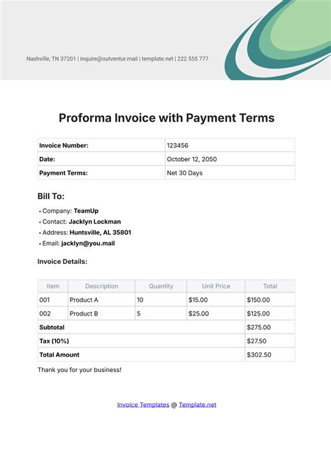 Free Proforma Templates In Excel To Download