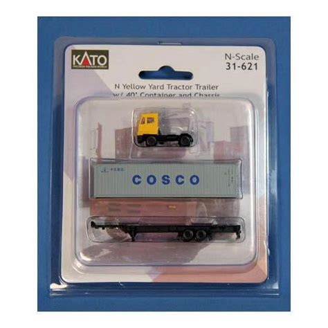 Kato Usa Kat31 621 N Yard Tractor With 40 Ft Container Cosco