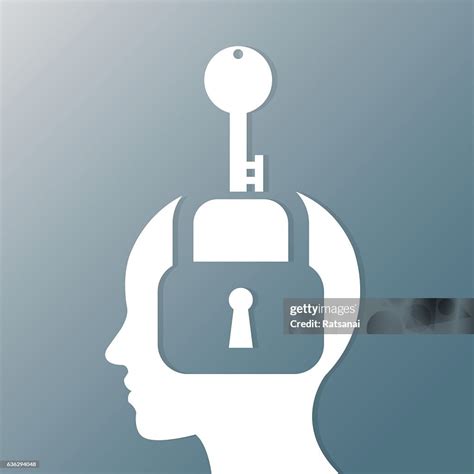 Idea Lock Concept High Res Vector Graphic Getty Images