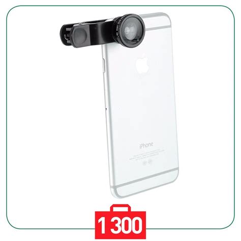 Объектив-прищепка 3-в-1 для вашего iPhone за $300
