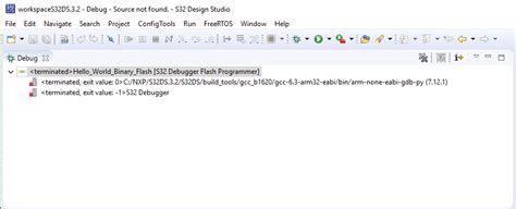Howto Jtag Flash Programming With S32 Debugger And S32 Debug Probe For