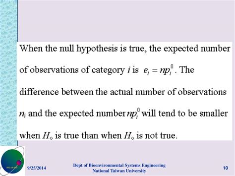 Ppt Statistics Hypotheses Test Iii Nonparametric Goodness Of Fit