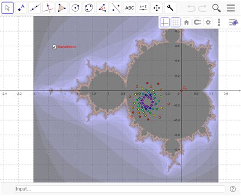 Mandelbrot Set GeoGebra