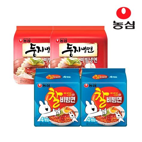 [농심] 둥지냉면 비빔냉면 8봉 찰비빔면 8봉 홈플러스 택배배송