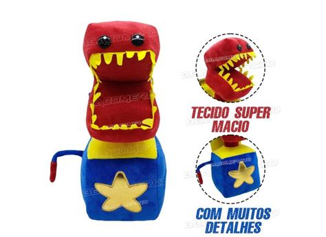 Boxy Boo Project Poppy Playtime Boneco Pelucia Huggy Wuggy A Em