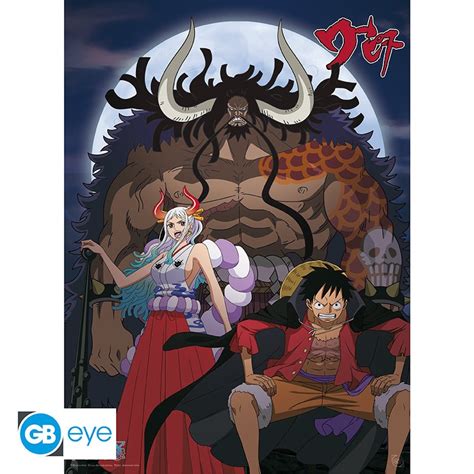 ONE PIECE Poster Luffy Yamato Vs Kaido X Abysse Corp