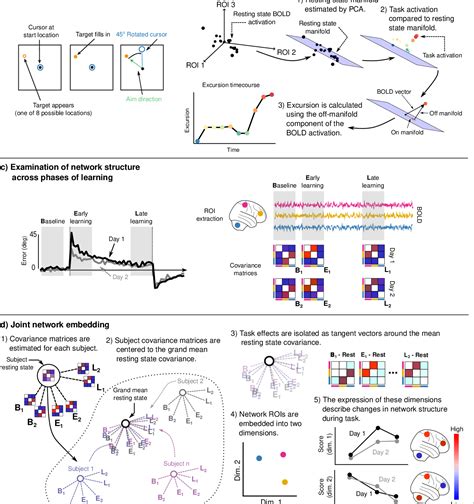 Figure 1 From Neural Excursions From Manifold Structure Explain Patterns Of Learning During