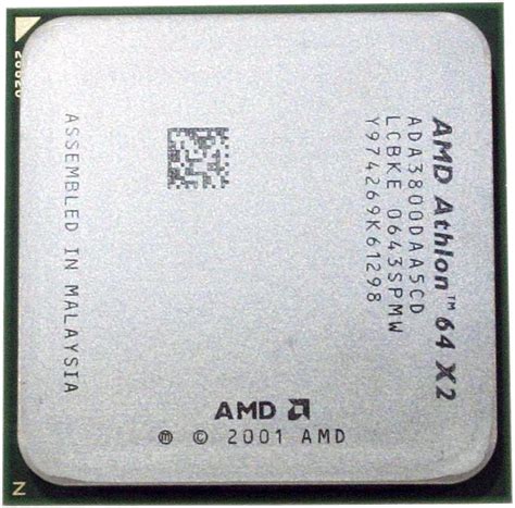 Amd Athlon 64 X2 3800 Athlon 64 X2 Toledo Dual Core 20 Ghz Socket