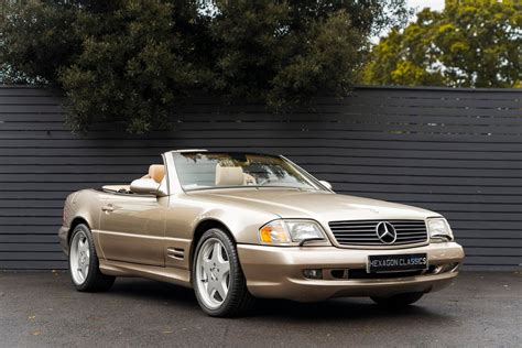 2001 Mercedes Sl Class Gold Automatic Left Hand Drive In United Kingdom