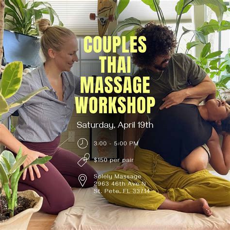 Couples Thai Massage Workshop