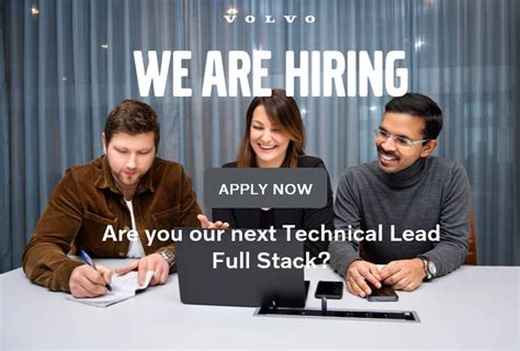 Volvo Group On Linkedin Technical Lead Full Stack