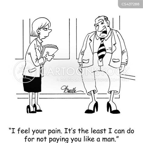Gender Pay Gap Cartoons And Comics Funny Pictures From Cartoonstock