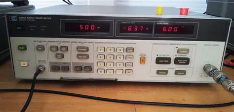 HP Agilent Keysight 8970A Noise Figure Meter A Makeshift Noise Source And Some Test