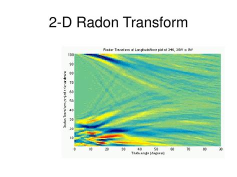 PPT Radon Transform PowerPoint Presentation Free Download ID 6006965