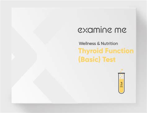 Thyroid Function Test Basic Examine Me