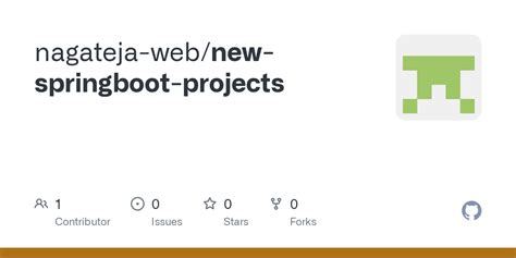 Github Nagateja Webnew Springboot Projects
