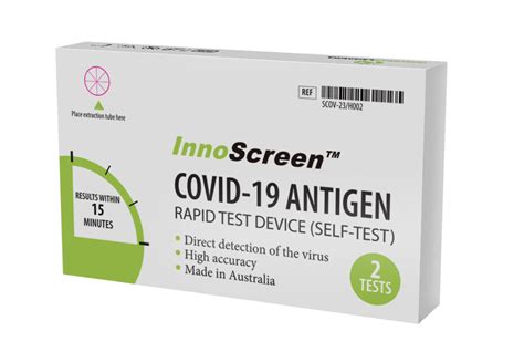 THE FIRST AUSTRALIAN MADE RAPID ANTIGEN COVID SELF TEST KITS APPROVED FOR USE Covidtestonline
