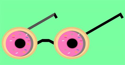 甜甜圈眼镜css3圆角阴影样式代码 100素材网
