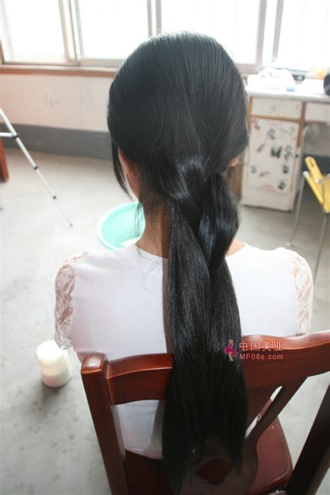 五四青年节美女洗长发 洗护 中国长发