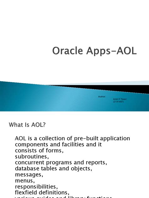Oracle Apps Aol Pdf Plsql Parameter Computer Programming